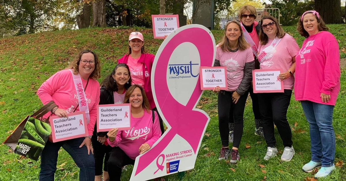 Union marks 20 years in fight against breast cancer