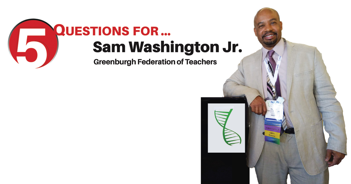 5 Questions for…Sam Washington Jr.